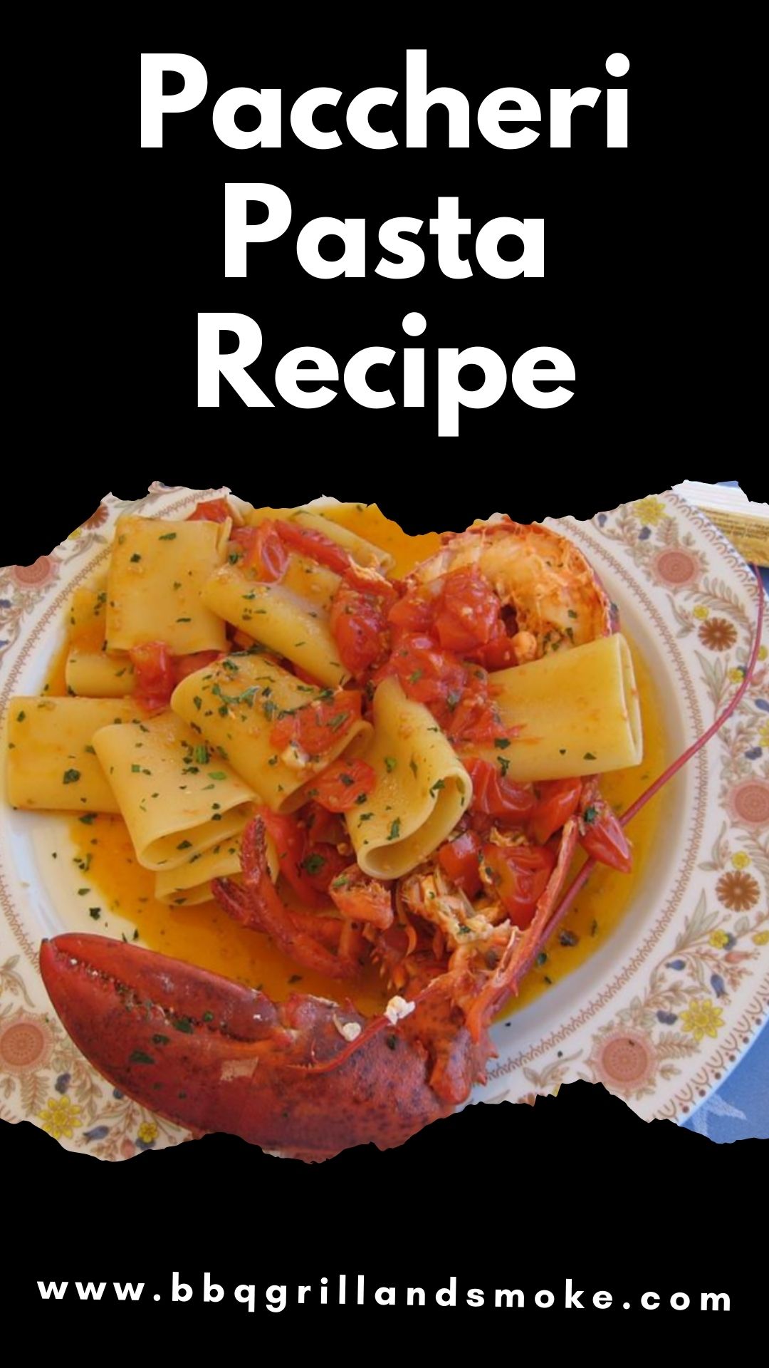 Paccheri Pasta Recipe - BBQ Grill and Smoke