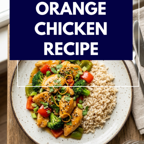 Healthy Orange Chicken Recipe - BBQ Grill and Smoke